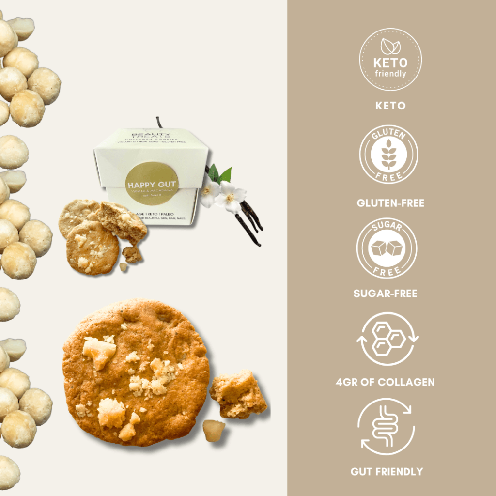 Beauty Treats HAPPY GUT Collagen Cookies – Nabta Health